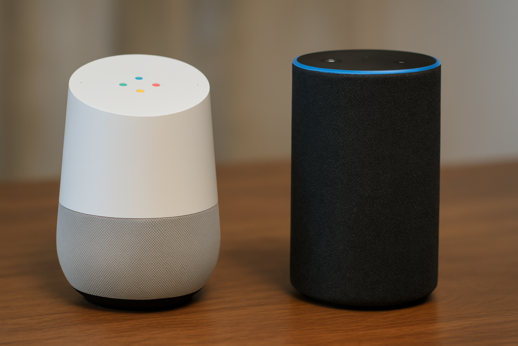 Google Home ou Alexa : lequel choisir ? - Vincent forest travaux publics